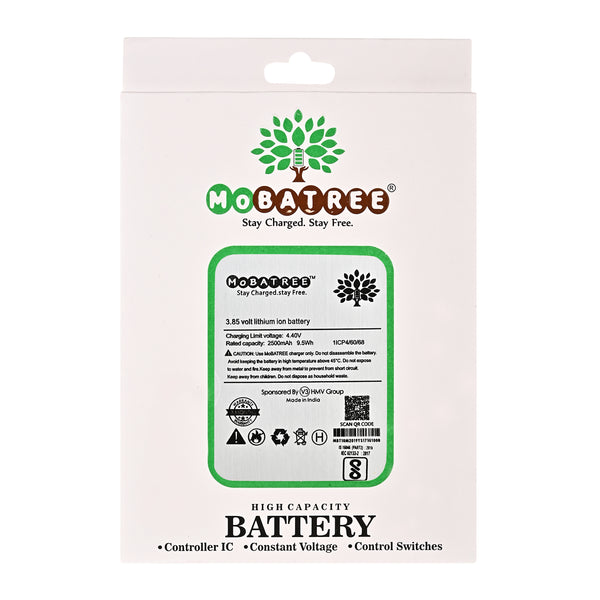 Mobatree Orignal Mobile Battery for OnePlus X E1003 E1001 E1005 -BLP 6 ...