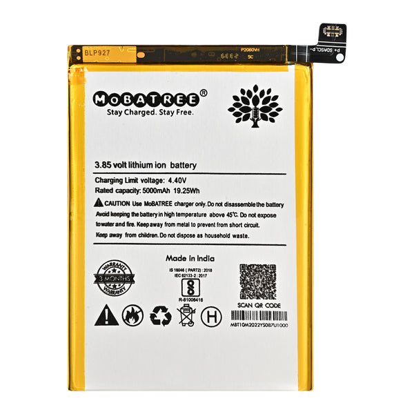Mobatree Original Mobile Battery for One Plus Nord CE2 Lite 5g- BLP 92 ...
