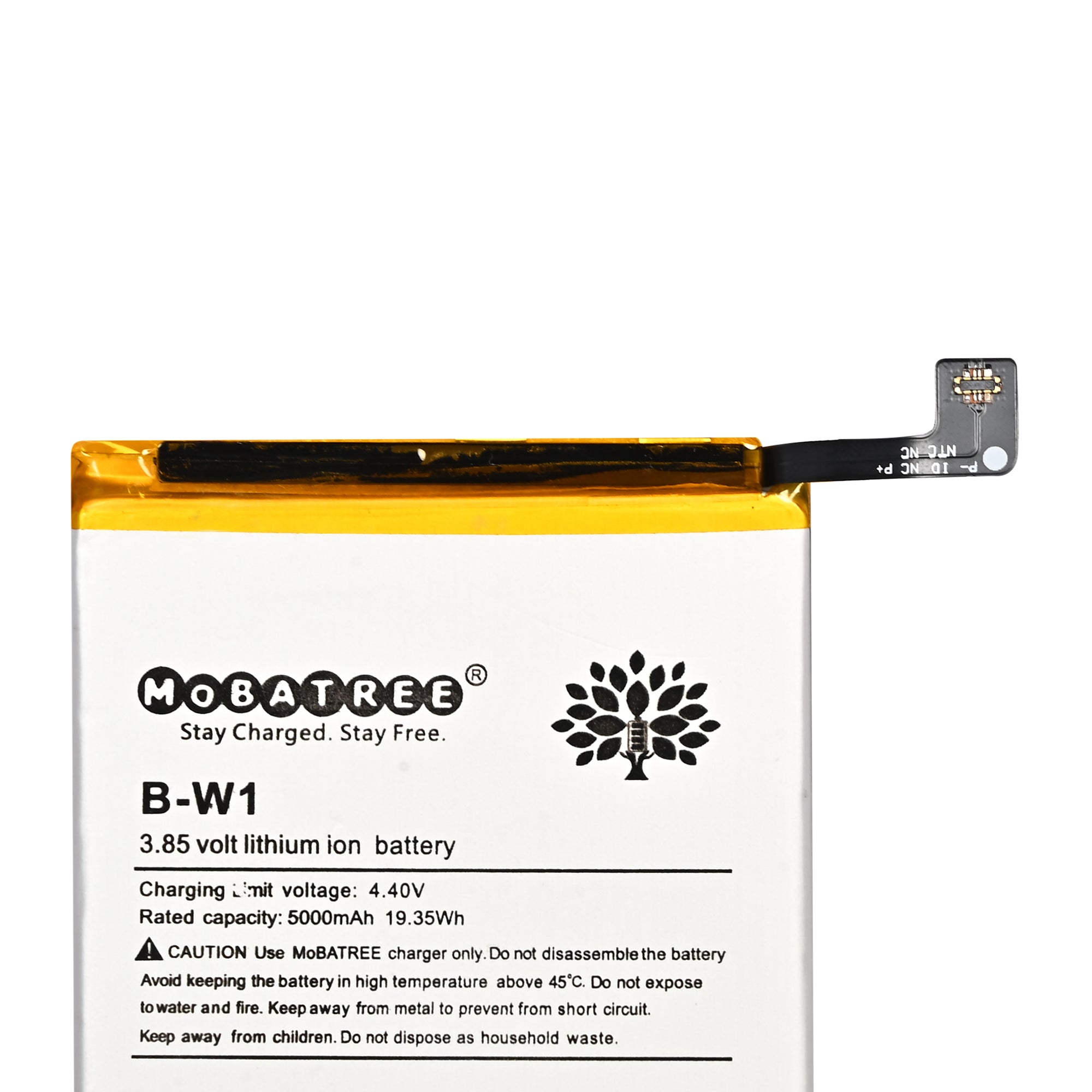 Mobatree Original Mobile battery B-W1 for vivo Y02s, vivo Y02, V220 (6 ...