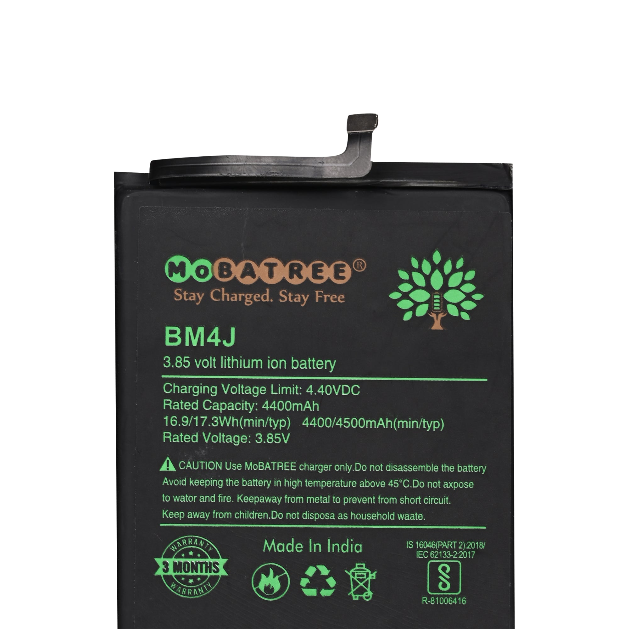 Mobatree Original Mobile Battery for Xiaomi Redmi Note 8 Pro - BM4J ...