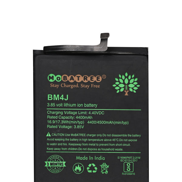 Mobatree Original Mobile Battery for Xiaomi Redmi Note 8 Pro - BM4J ...