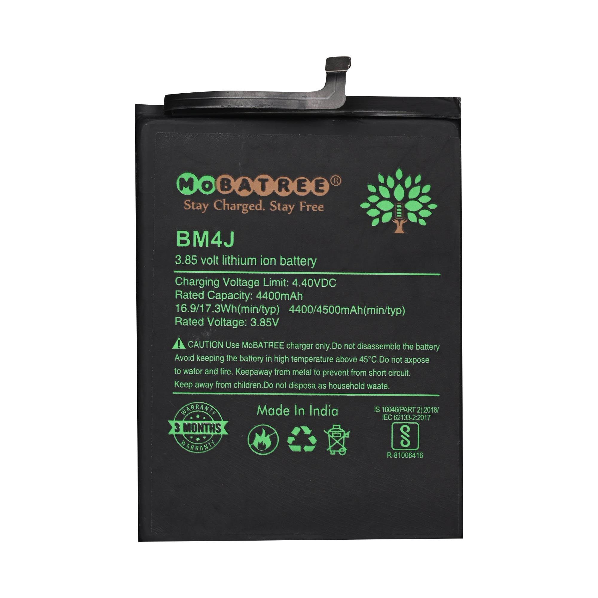 Mobatree Original Mobile Battery for Xiaomi Redmi Note 8 Pro - BM4J ...