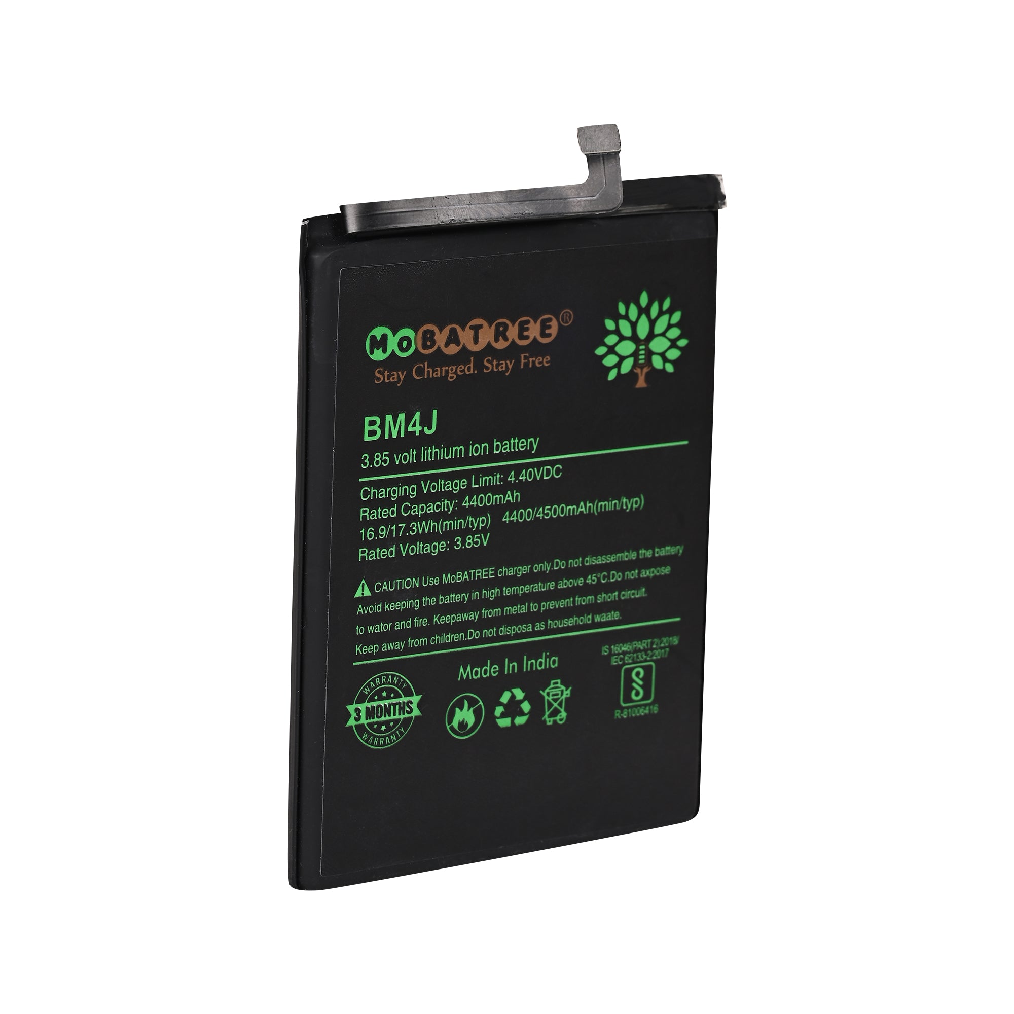 Mobatree Original Mobile Battery for Xiaomi Redmi Note 8 Pro - BM4J ...