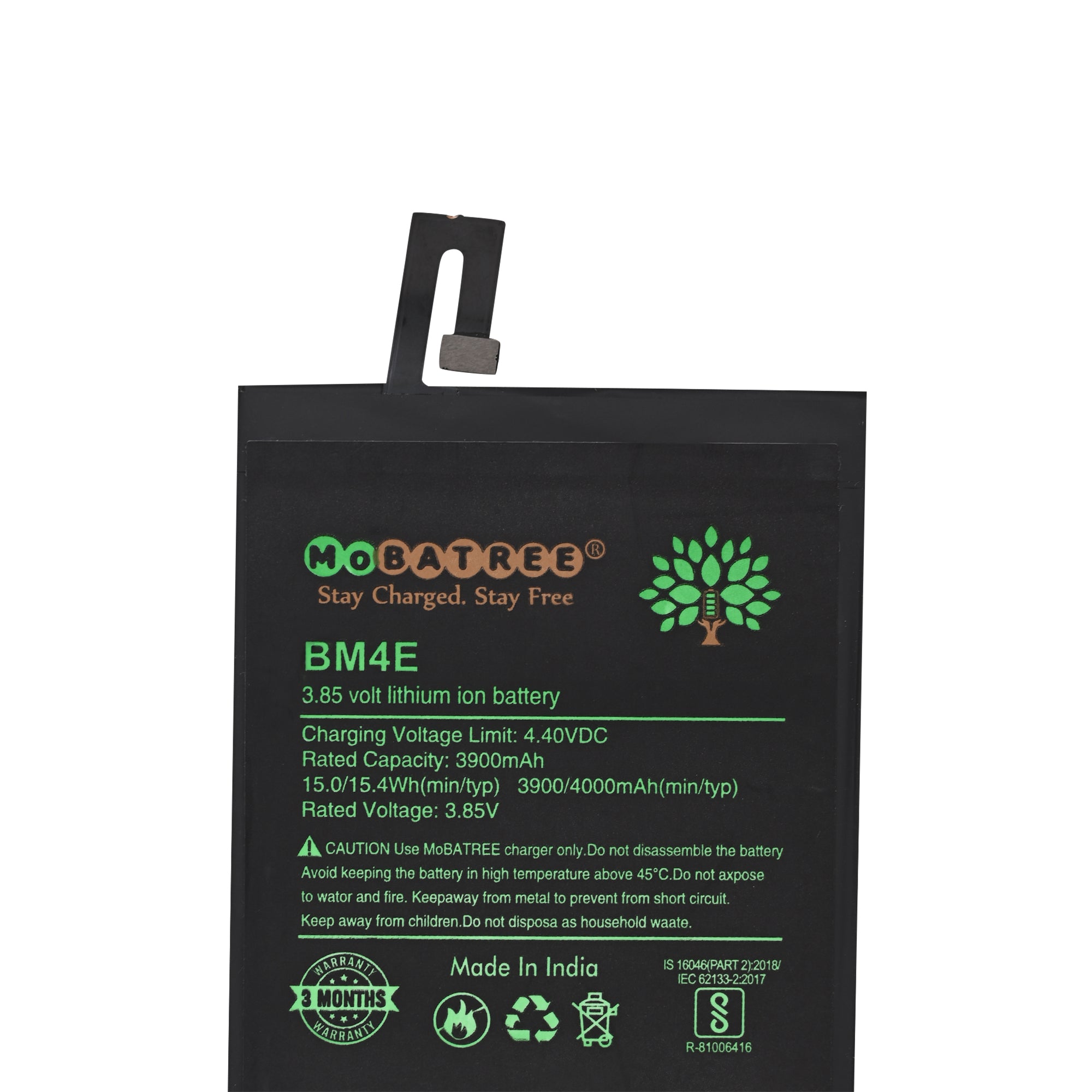 Mobatree Original Mobile Battery for Xiaomi Redmi Mi POCO F1 - BM4E, 3 ...