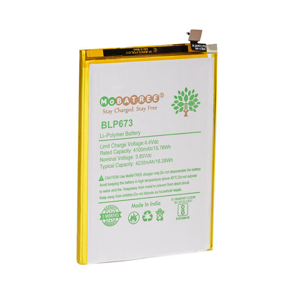 Mobatree BLP673, BLP 673 Original Mobile Battery for OPPO A3s,A5, Real ...