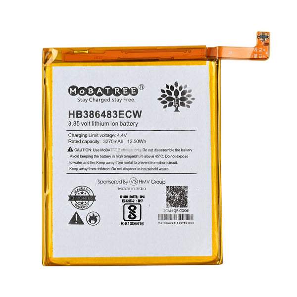 Mobatree Original Mobile Battery for Huawei Honor 6X - HB386483ECW ...