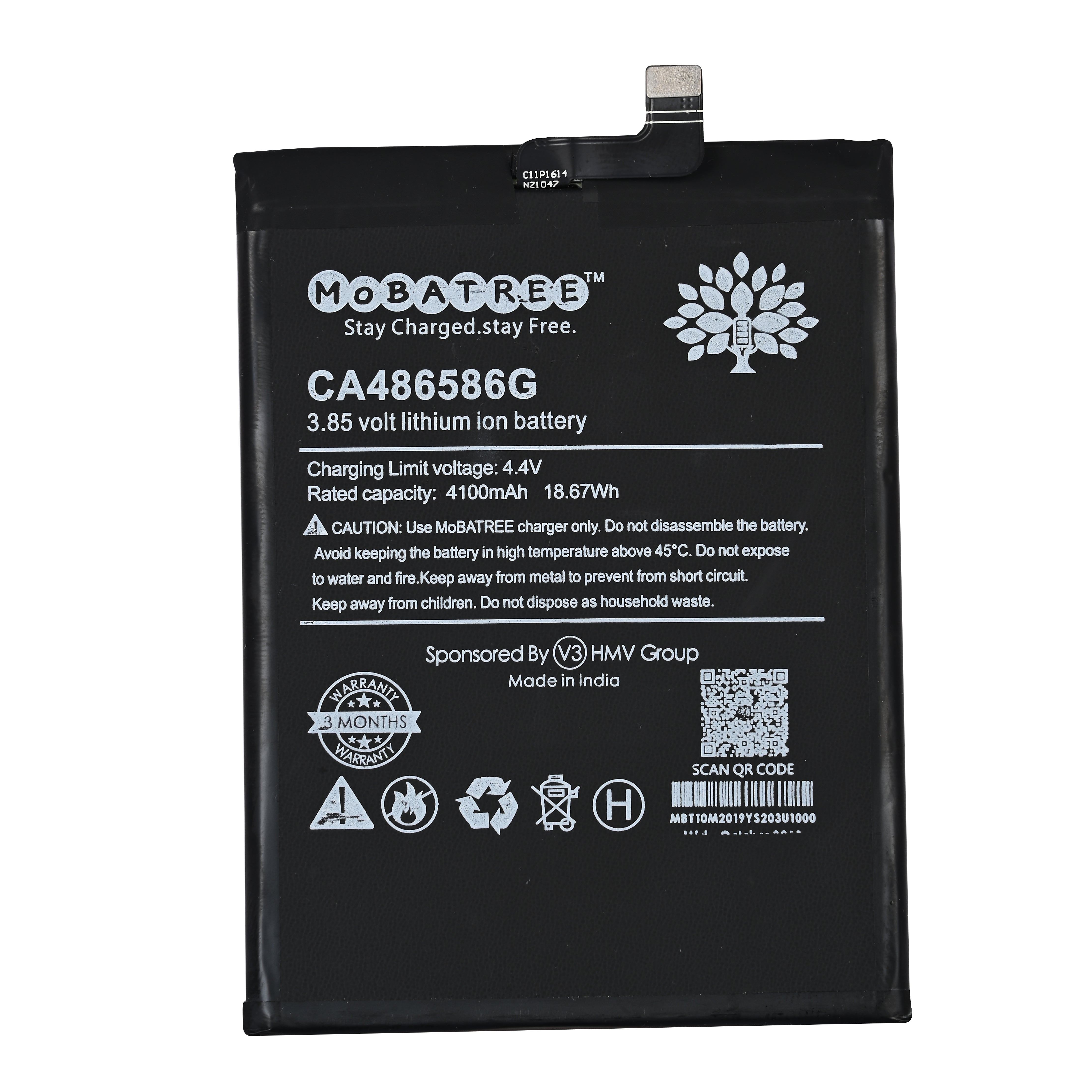 Mobatree Original Mobile Battery for InFocus InFocus Turbo 5 Plus ...