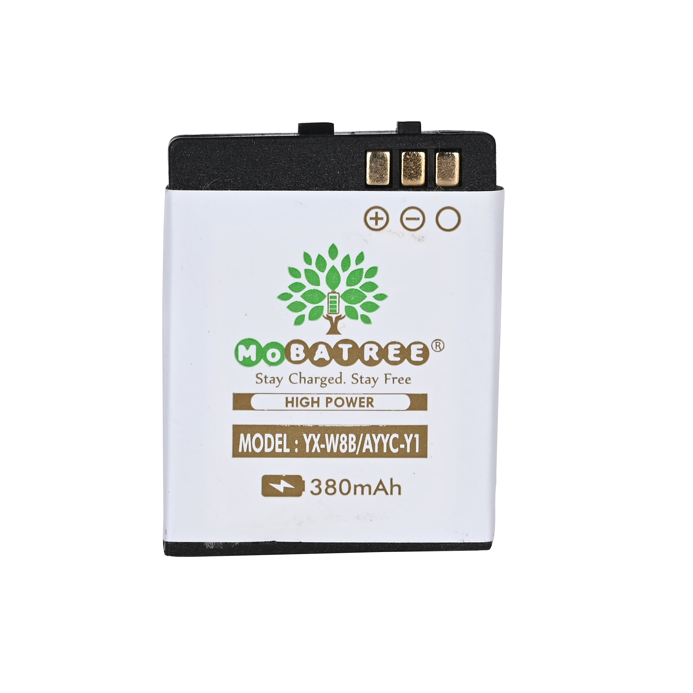 MoBatree Smart watch battery for YX-W8B, AYYC-Y1, 380 MAh - Mobatree