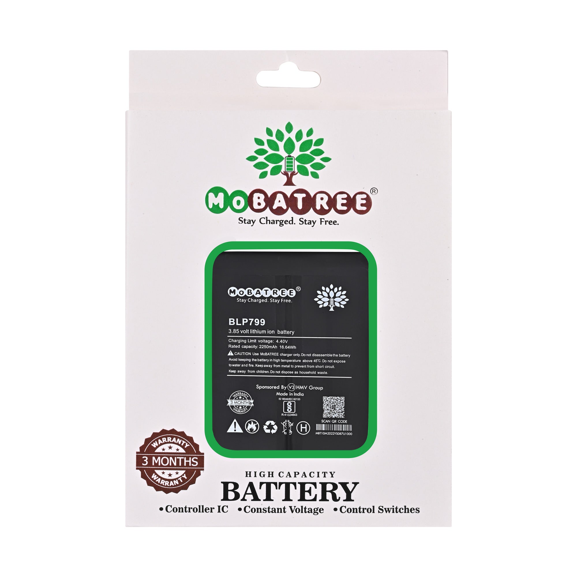 Mobatree BLP799 Original Mobile Battery for Oppo Realme X7 Pro, X3 Pro ...