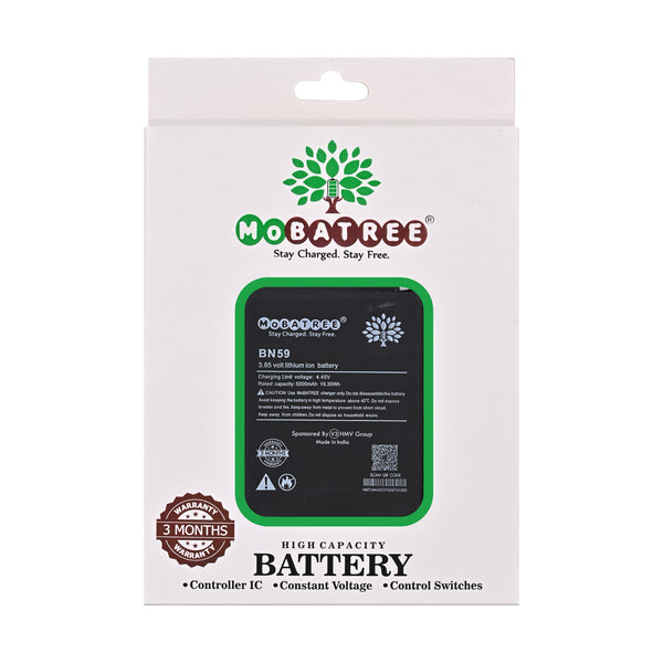 Mobatree BN59 Original Mobile Battery for Xiaomi Redmi Note 10, redmi ...