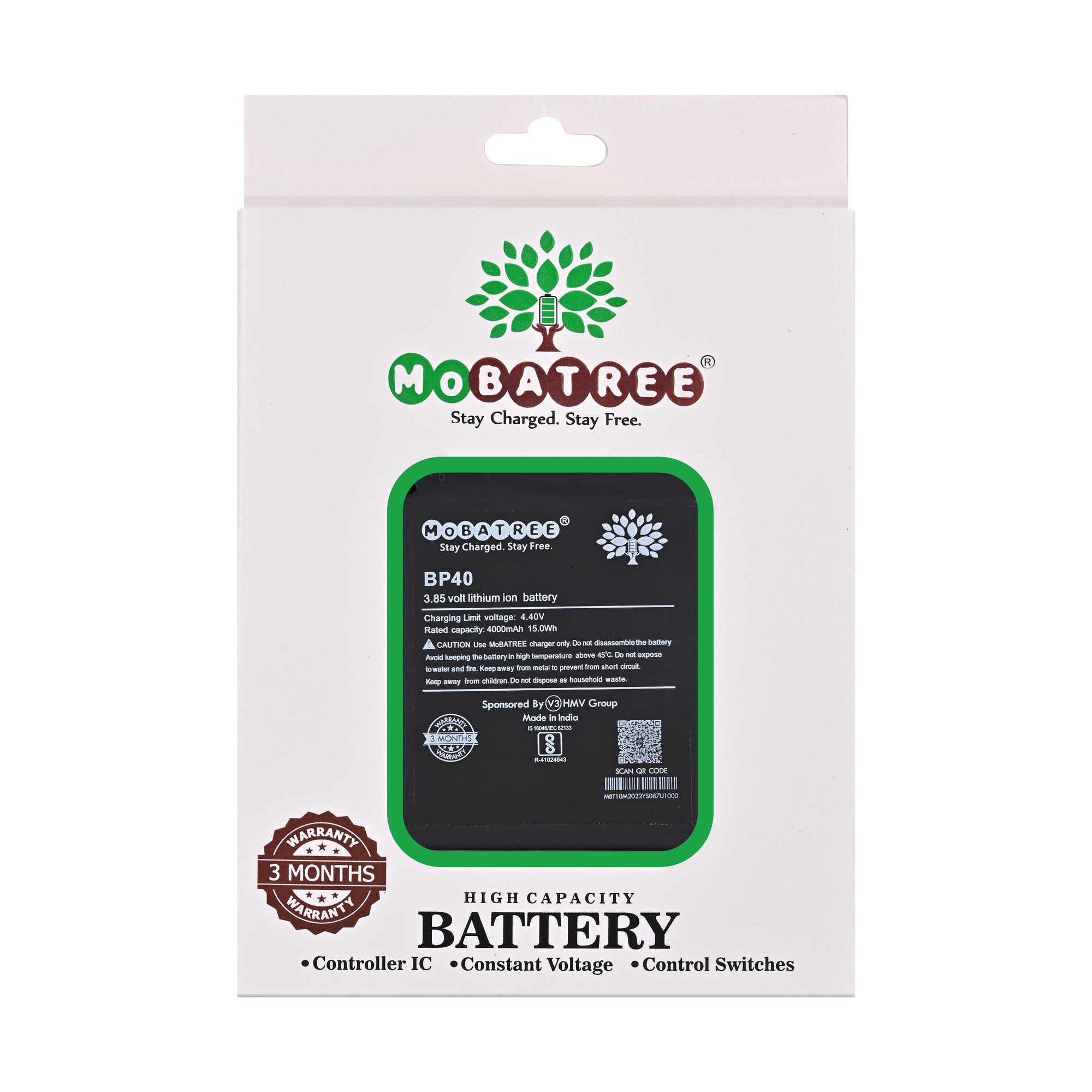 Mobatree BP40 Original Mobile Battery for Xiaomi Redmi K20 Pro, Mi 9T ...