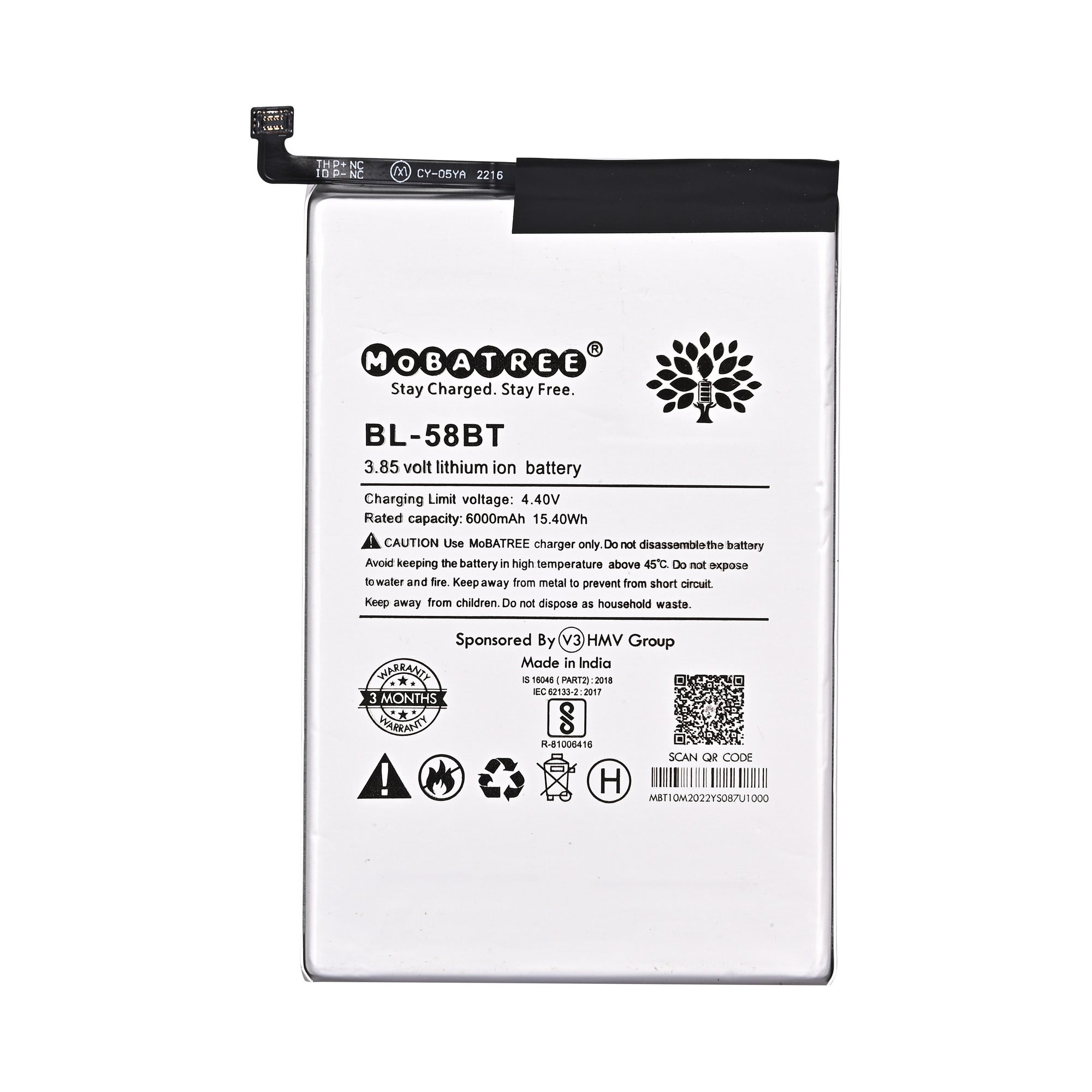 Mobatree Original Mobile Battery for Tecno Spark 6 Air, Tecno Pouvoir ...
