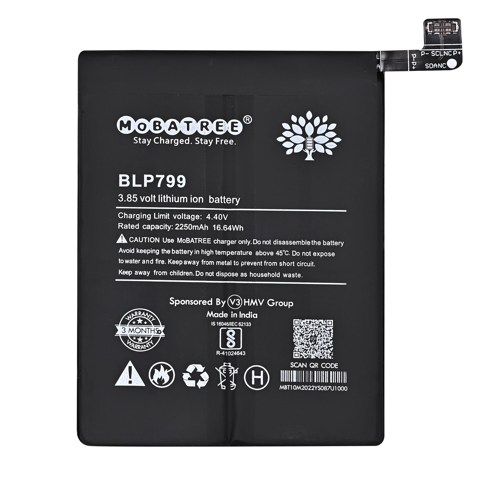 Mobatree BLP799 Original Mobile Battery for Oppo Realme X7 Pro, X3 Pro ...
