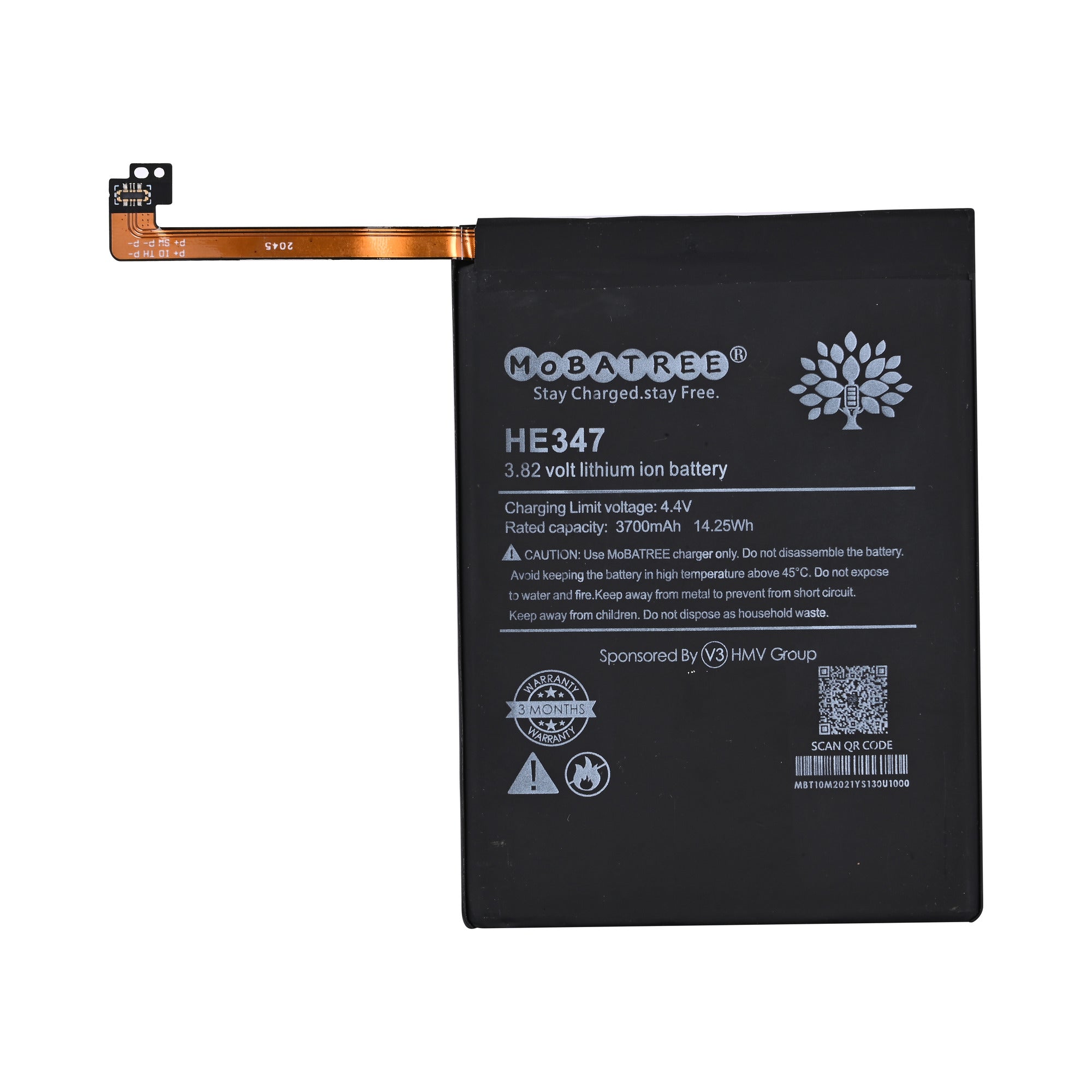 Mobatree HE347 Mobile Battery for Nokia 7 Plus, Nokia TA-1046, Nokia T ...