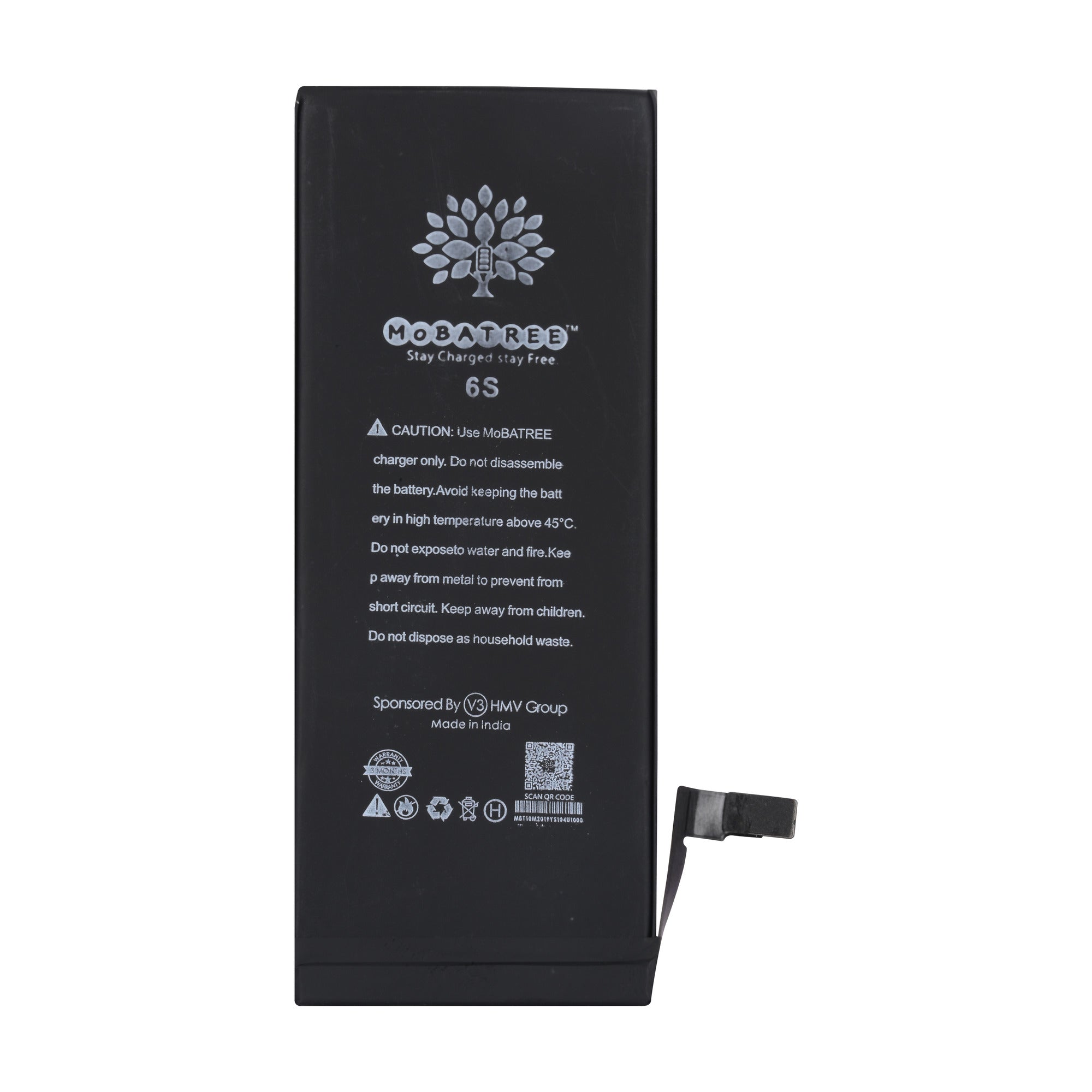 Mobatree Original Mobile Battery for iPhone 6S, 1715mAh (6 months Guar ...