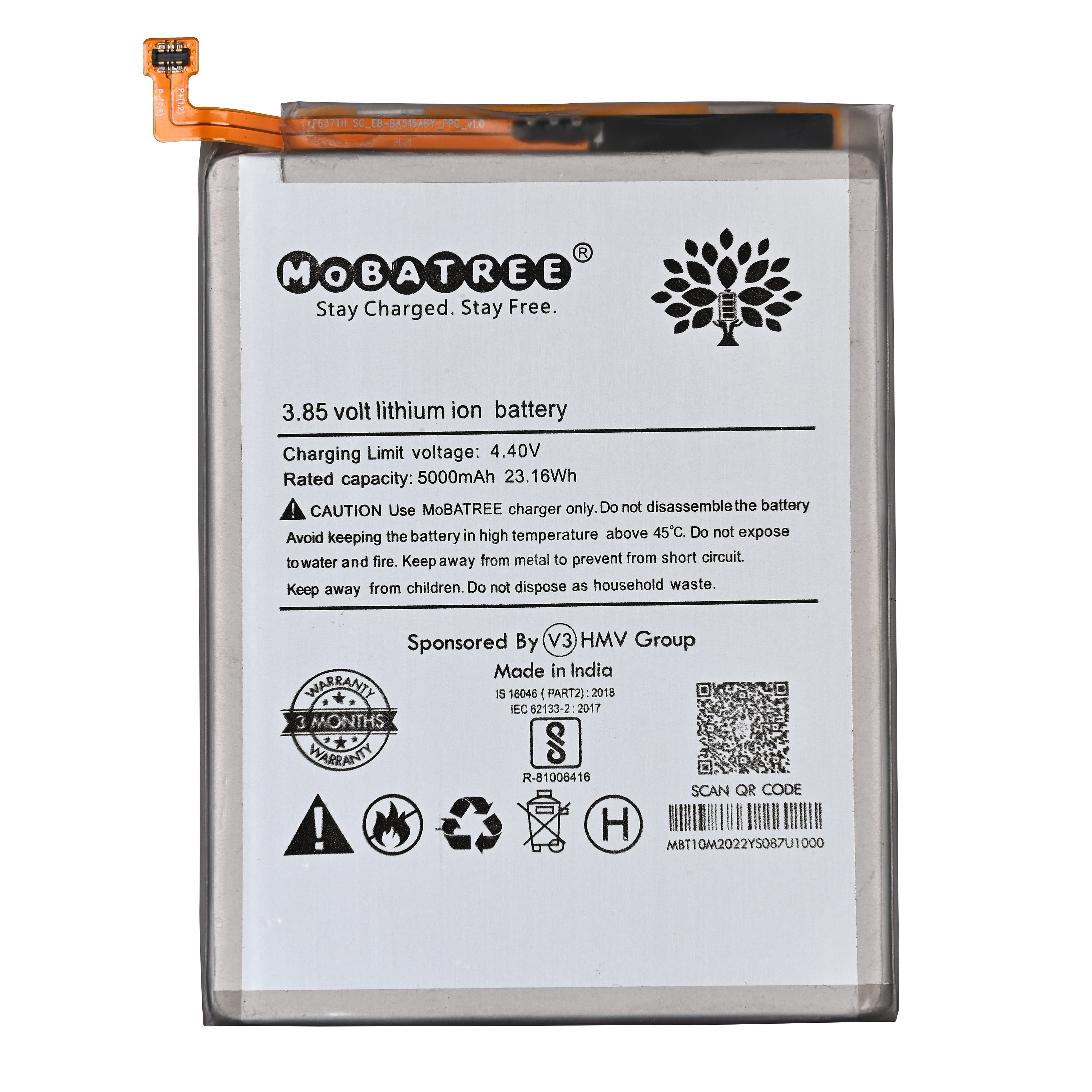 Mobatree Original Mobile Battery for Oppo A71 (2018) - BLP641, 2900 mAh ...