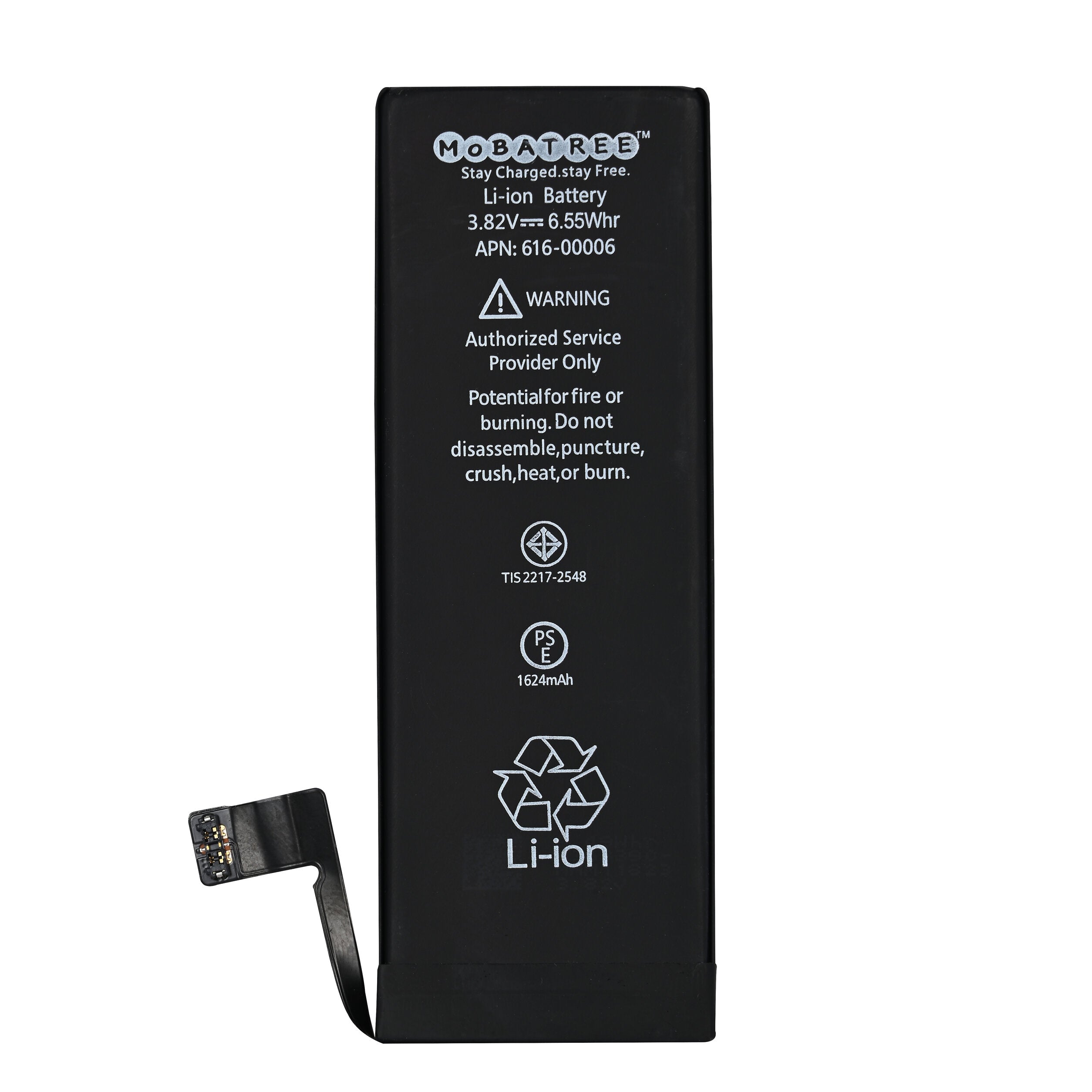 Mobatree Original Mobile Battery for Apple Iphone 5SE, 1700mAh (6 mont ...